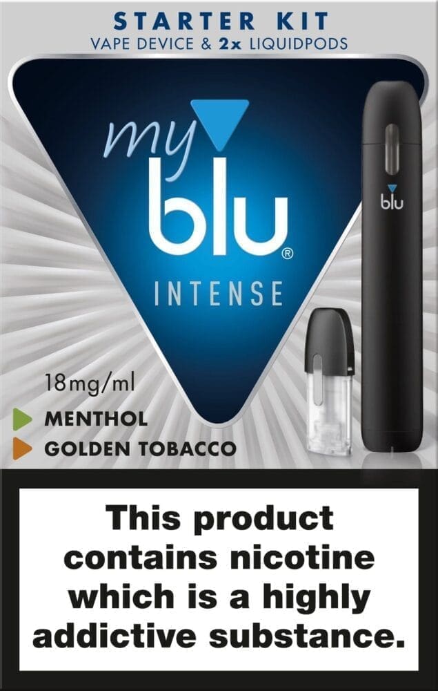Blu Intense 18mg Pod Starter Kit - Nemo Homes Vape Shop