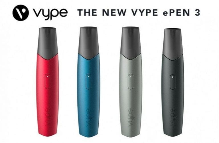 VYPE Epen Cap Starter Kit | 3rd Generation| Gen |Epen 3| Epen3 | 18MG ...